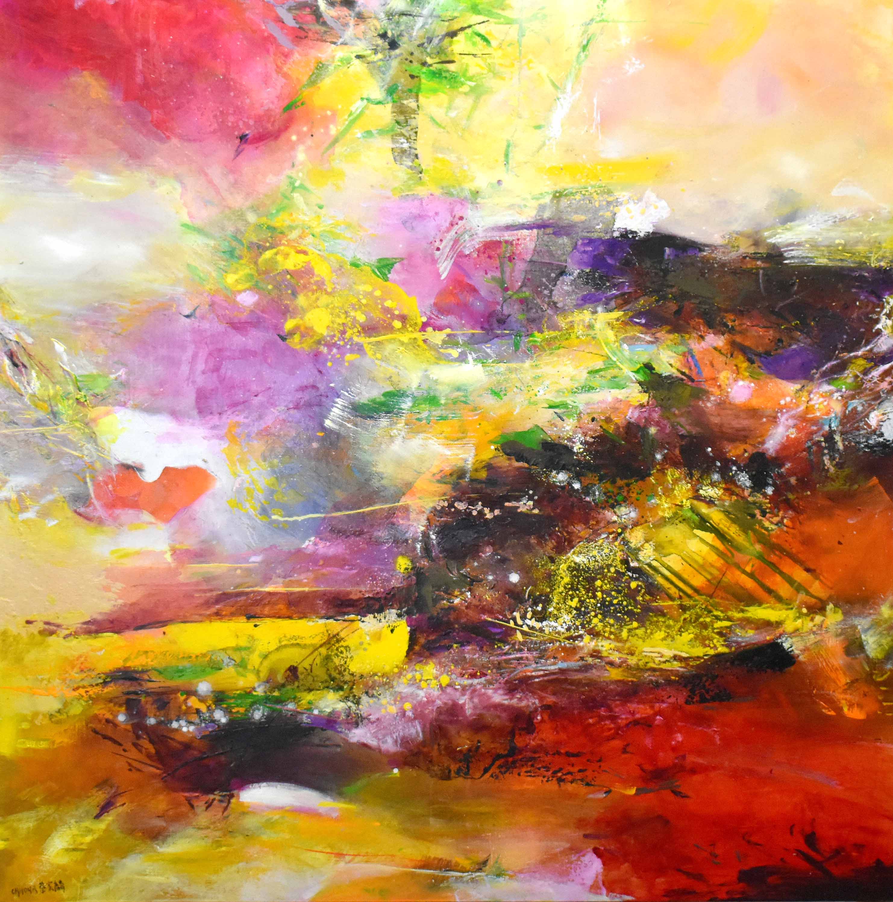 Chhour Kaloon artiste peintre chinois - revelation de l'abstraction ...