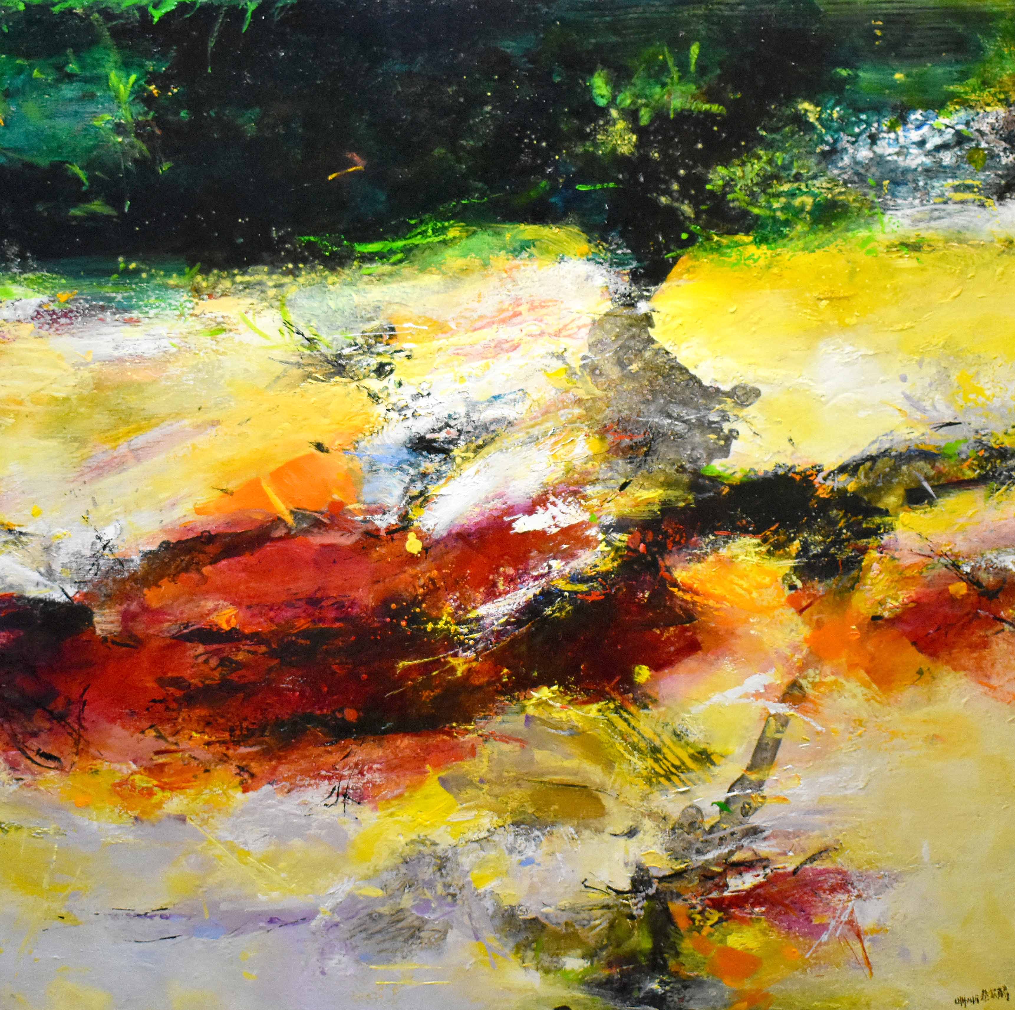 Chhour Kaloon artiste peintre chinois - revelation de l'abstraction ...