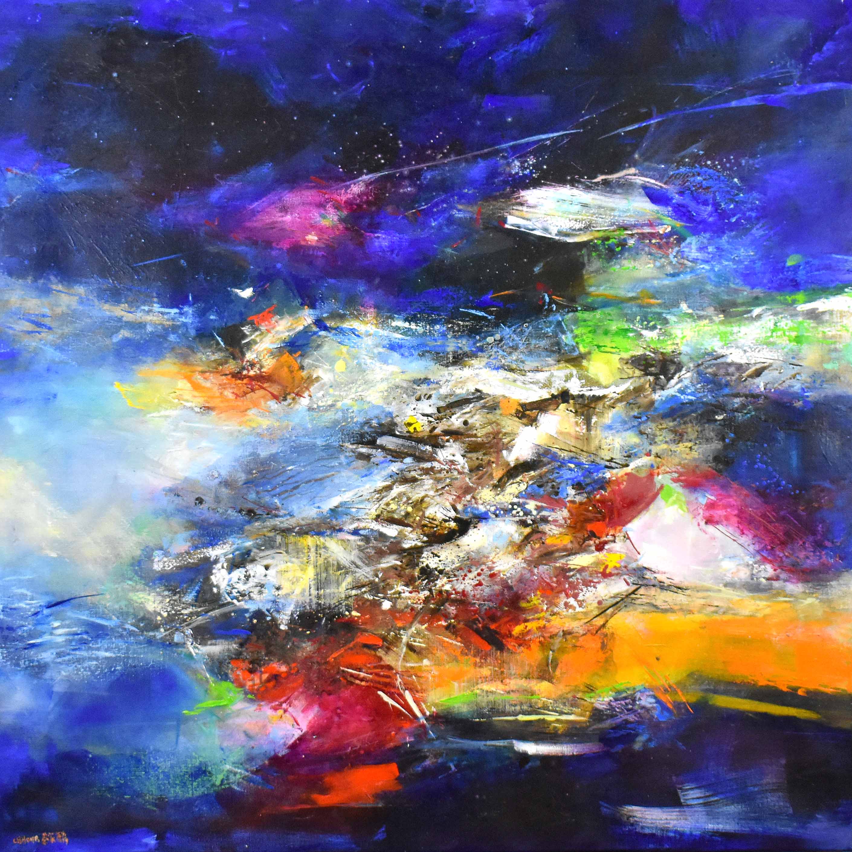 Chhour Kaloon artiste peintre chinois - revelation de l'abstraction ...