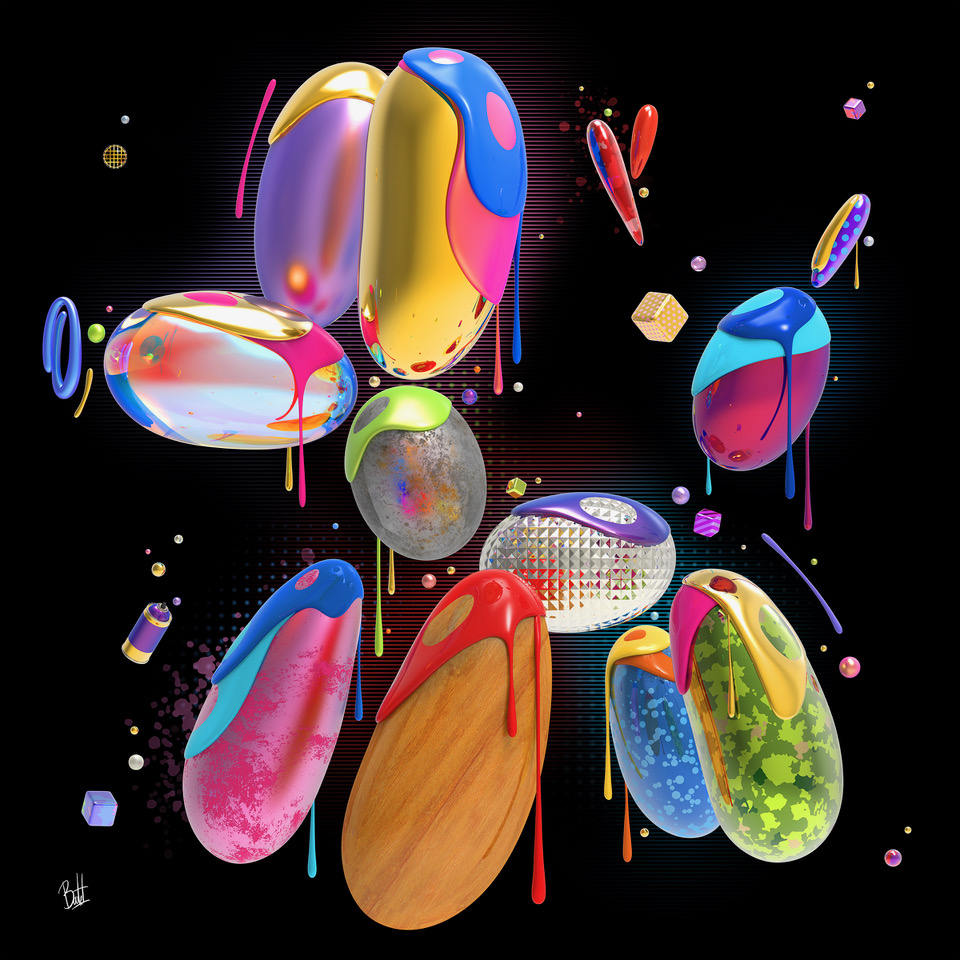 Boutet - Artiste - Sculpteur digital - Galerie Saint Martin