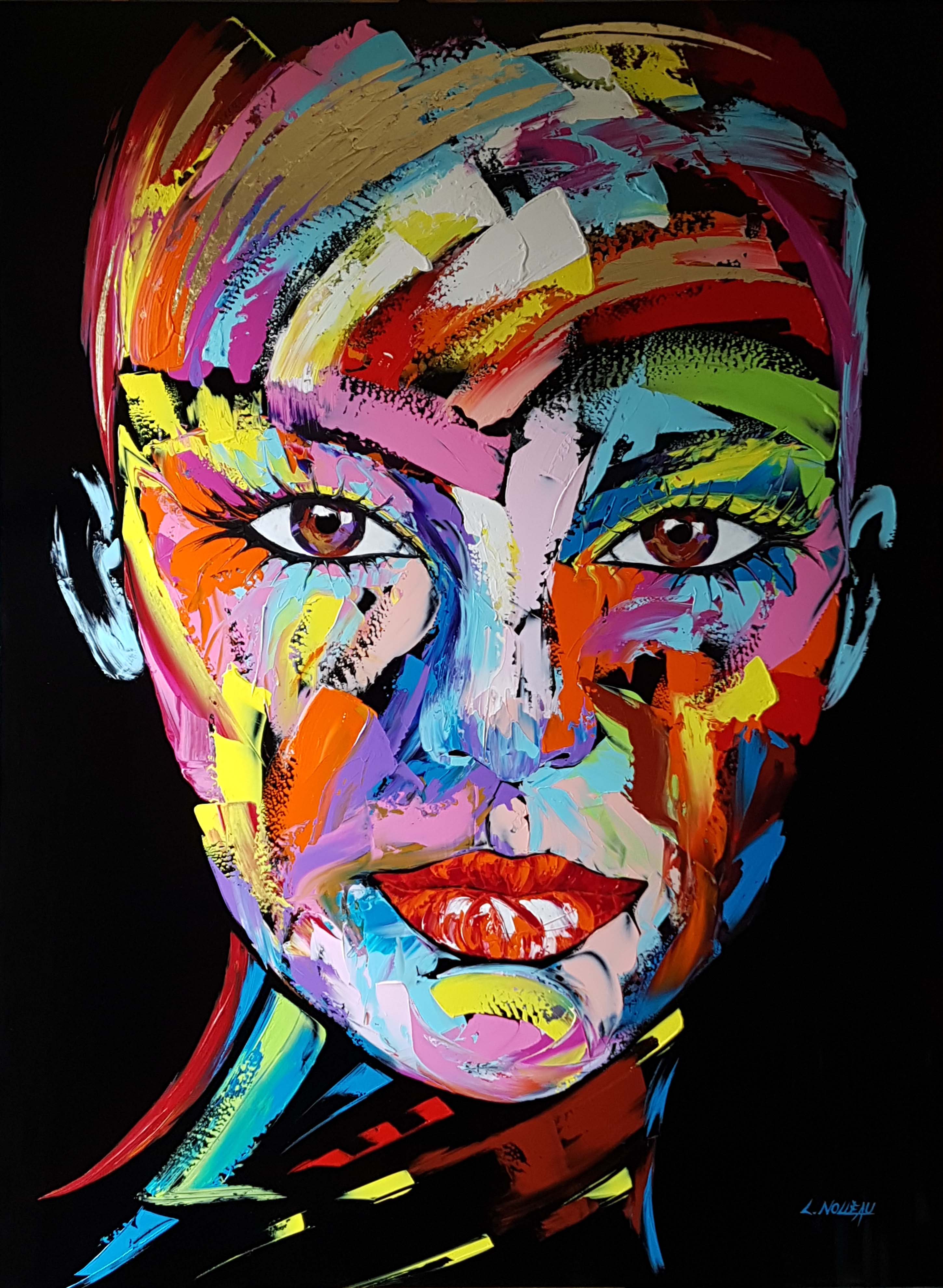 Laurence Nolleau artist painter - Gallery saint martin Arcachon - Megève