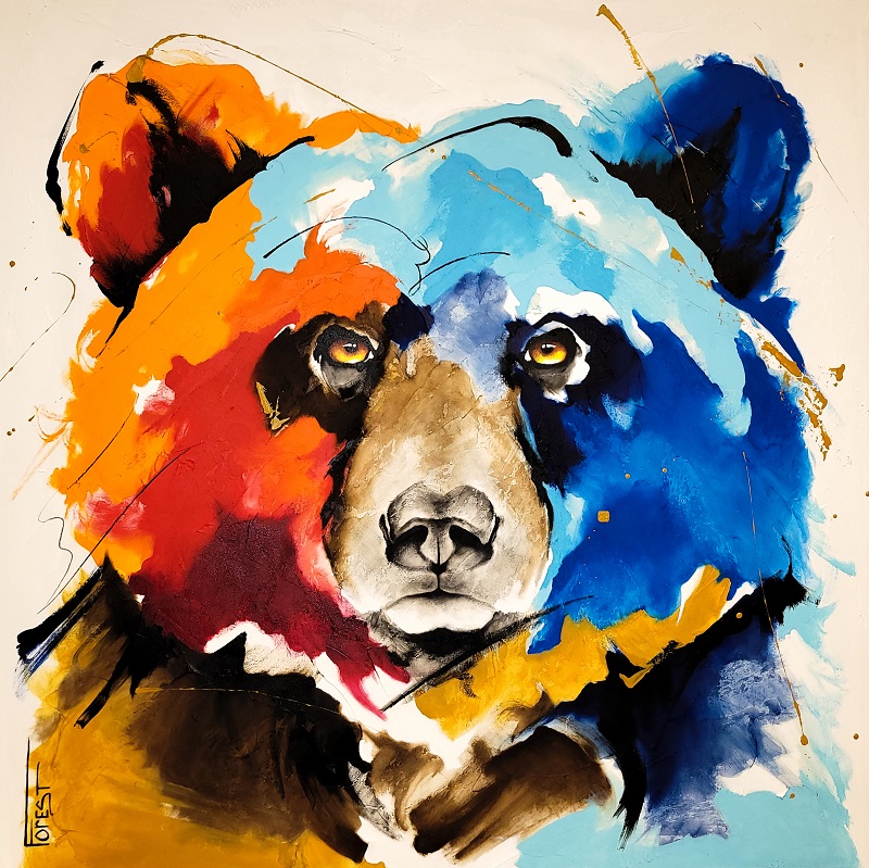 Josée Forest - artiste peintre - art painter - galerie saint martin